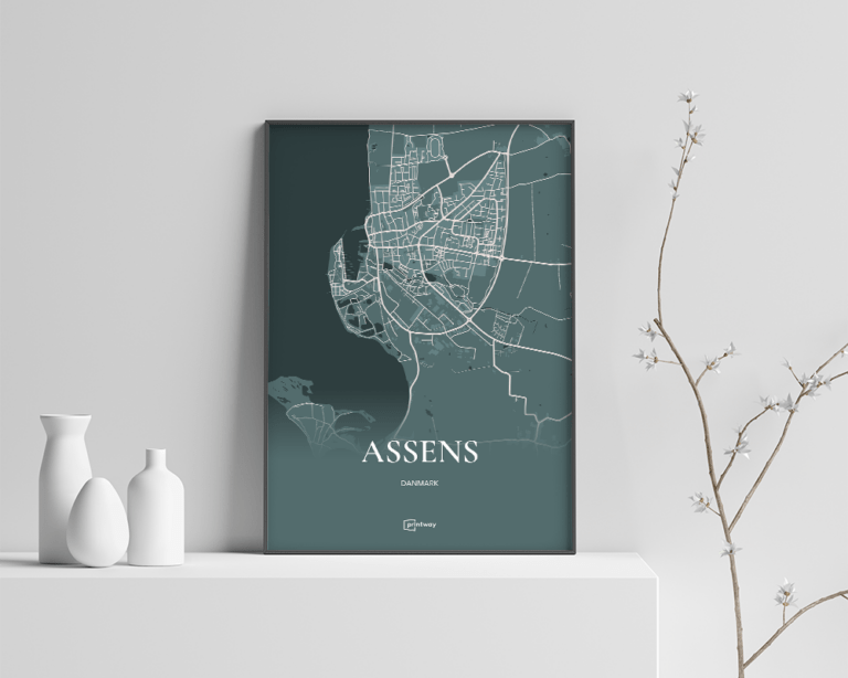 Assens Plakaten | 2021 Bykort Plakater | PrintWay.dk