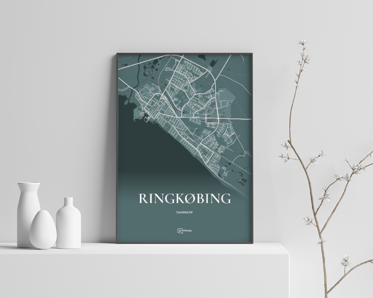 Ringkøbing Plakaten | 2021 Bykort Plakater | PrintWay.dk